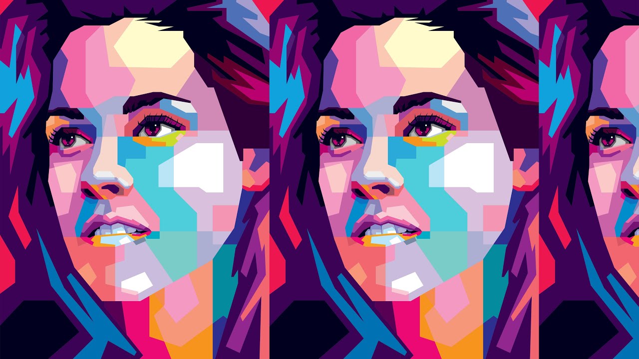 How to make WPAP vector popart KRIsten Stewart
