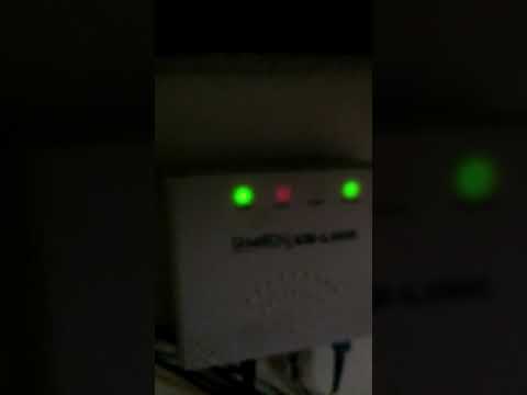 PON Red Light means Lost of Fiber Connectivity