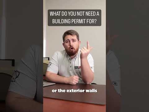 WHAT DO YOU NOT NEED A BUILDING PERMIT FOR? TAMPA GENERAL CONTRACTOR ANSWERS!