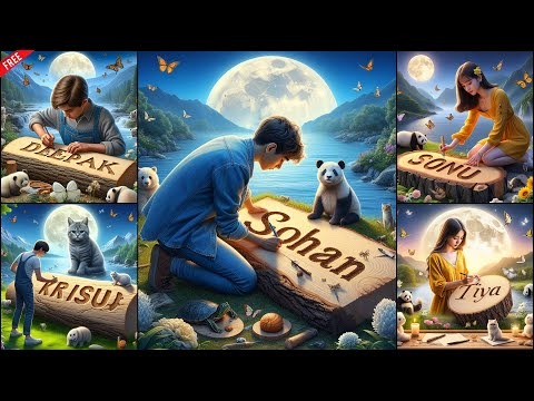 Create Viral Creative 3D Ai Name Images | Bing ai viral editing | Bing image creator tutorial