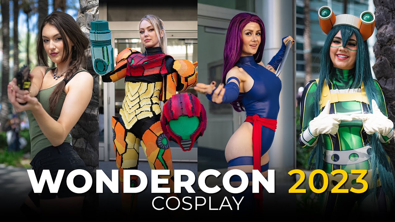 WONDERCON 2023 4K COSPLAY MUSIC VIDEO ANAHEIM CALIFORNIA COMIC CON COSPLAY HIGHLIGHTS COMPILATION