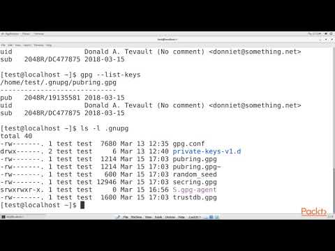 Learn Mastering Linux Security and Hardening GNU Privacy Guard|packtpub ...