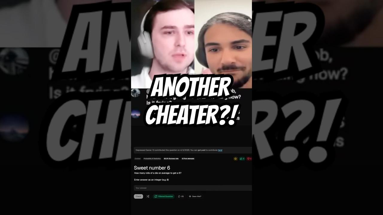 Did he look at chat? 🤔