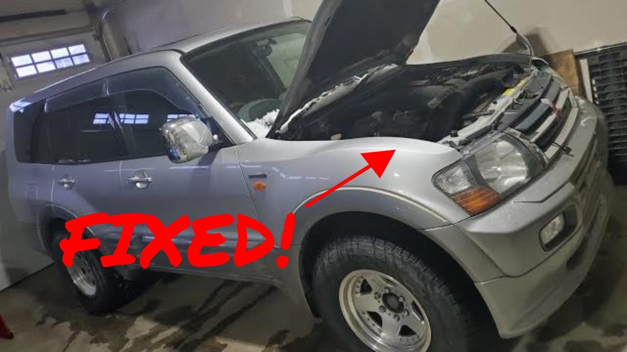 PULLEY NOISE/SQUEEL STILL!? - Mitsubishi Pajero 3.5GDI BELT TENSIONER!