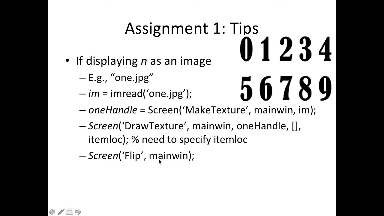 MATLAB & Psychtoolbox Tutorial Part4: Assignment #1 - Number Exp1