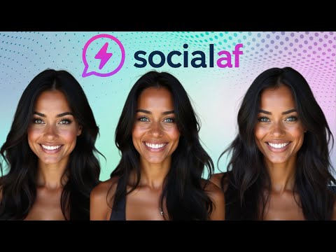 Streamline AI Influencer creation with Social AF