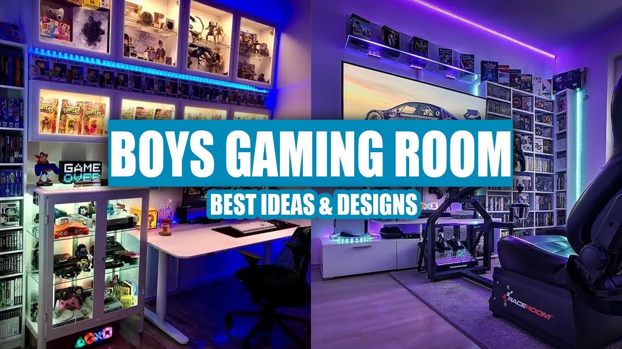 Gaming Room Ideas for Boys That IMPRESS