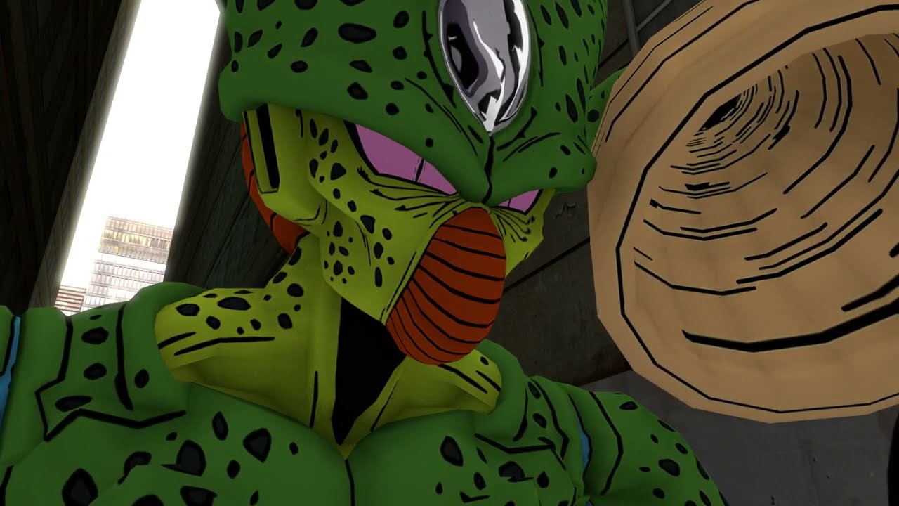 Cell absorbs Lin [SFM Vore Animation]
