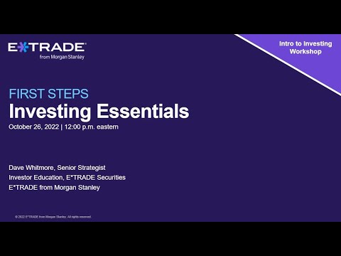 First Steps: Investing Essentials