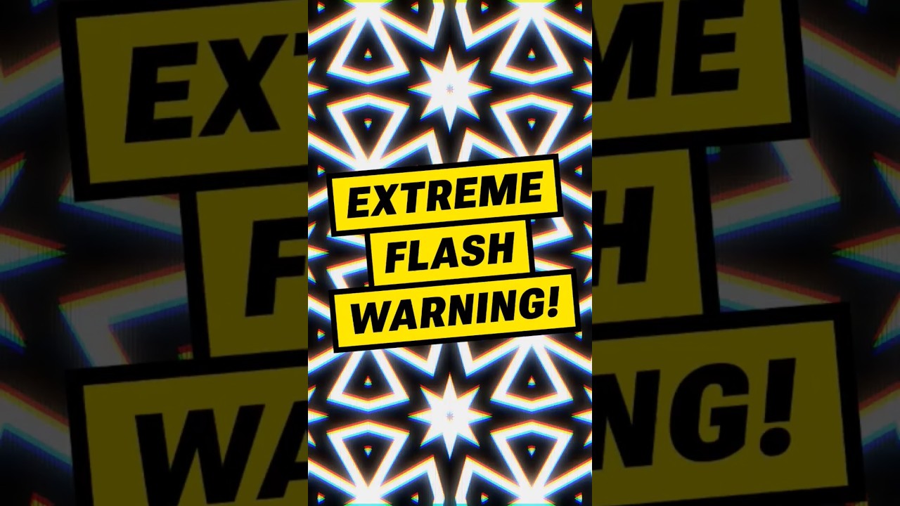 Psychedelic Strobe Light Party VJ Loop | EXTREME FLASH WARNING #flashwarning #strobelights #vjloops