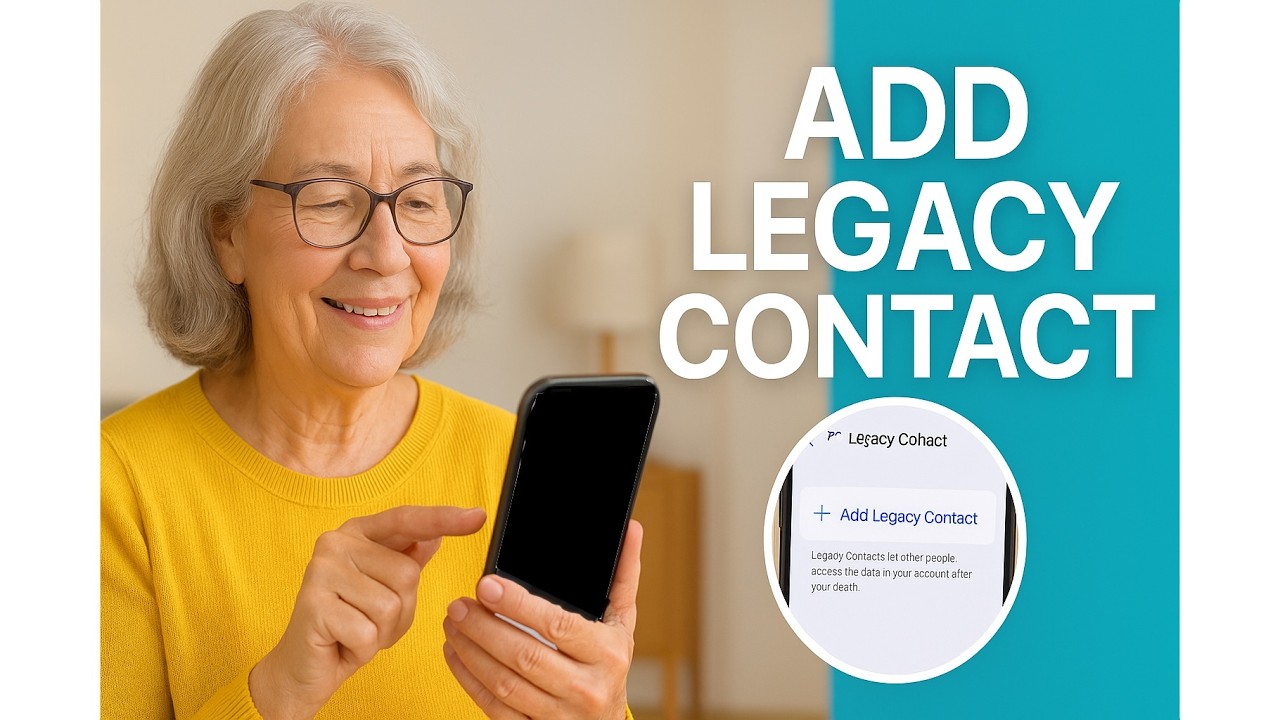 Add Legacy & Recovery Contacts on iPhone: Secure Your Apple ID, iCloud & Digital Legacy