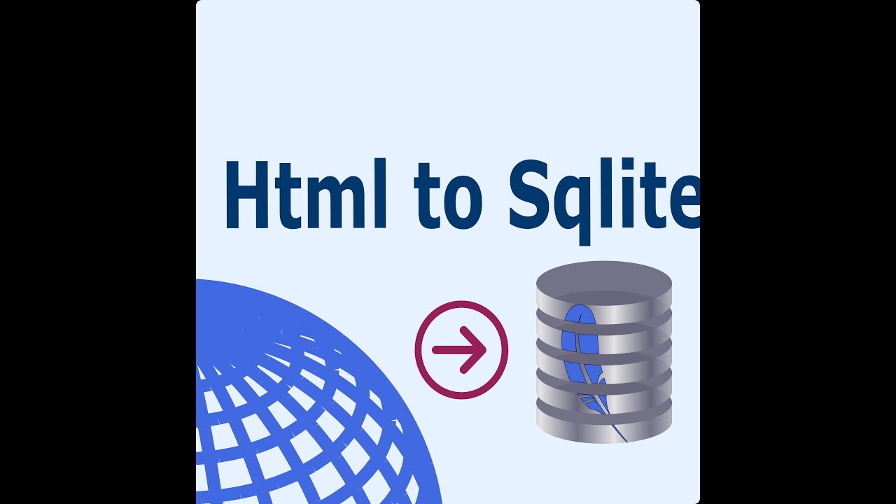 Html table To Sqlite