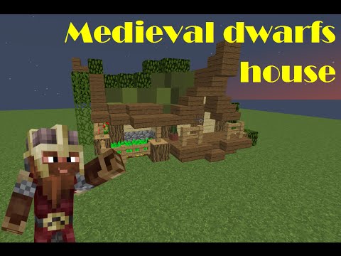 Medieval dwarfs house Minecraft Map