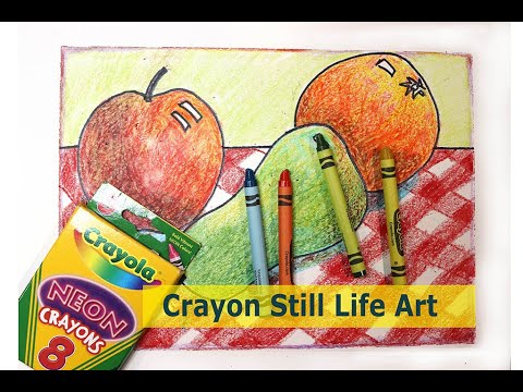 Crayola Crayon Still Life Art Lesson – Horner Art Workshop