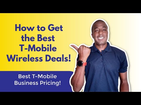 How to get the BEST T-mobile business deals - BEST business wireless plan pricing!