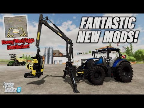 FS22 | FANTASTIC NEW MODS! | (Review) Farming Simulator 22 | PS5 | 15th Sept 2022.