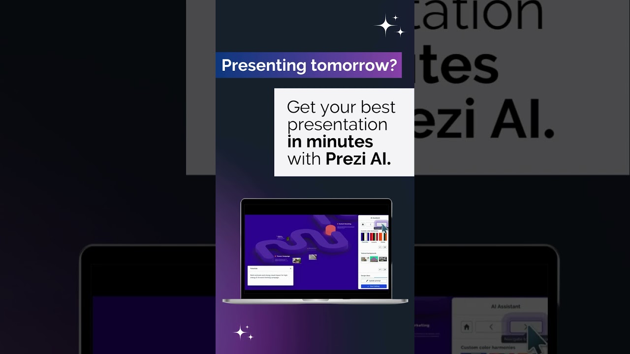 Need to create a stunning #presentation fast? Try Prezi AI! ✨ #prezi #ai #artificialintelligence 🤩