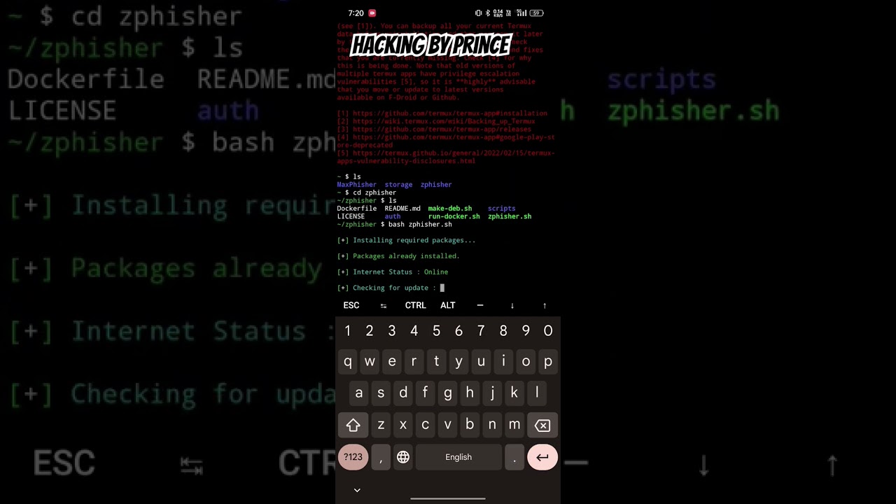 TURMUX' GitHub install within 5 mini...#shorts #vedio #hacking #hacker #study