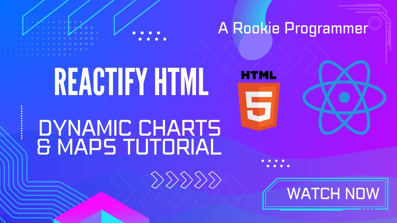 Reactifying HTML: Converting an HTML Template to React - Part 2: Adding Interactive Charts and Maps