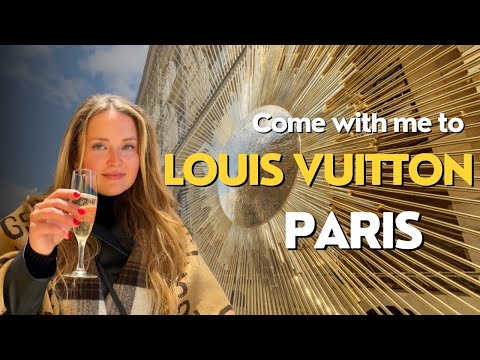 Shopping vlog at the oldest Louis Vuitton store in Paris