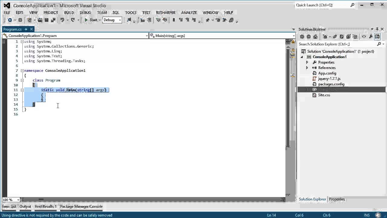 Using YUI Compressor .NET (Core)
