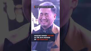 Filipino singer Sofronio Vasquez wins US version of 'The Voice'
