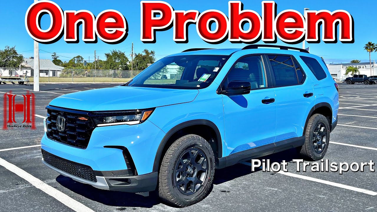 2024 Honda Pilot Trailsport has One Big Problem :Full Specs & Test Drive