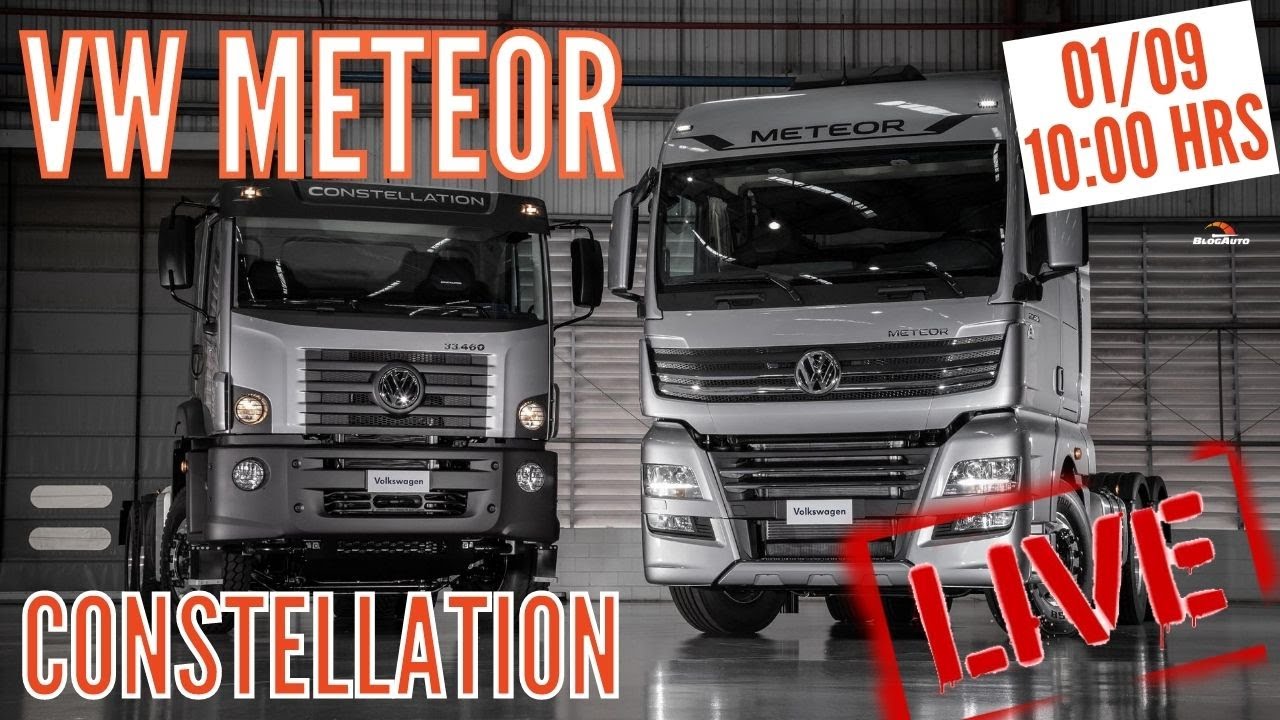 Conheça o novo CONSTELLATION e o lançamento dos Volkswagen Meteor ...