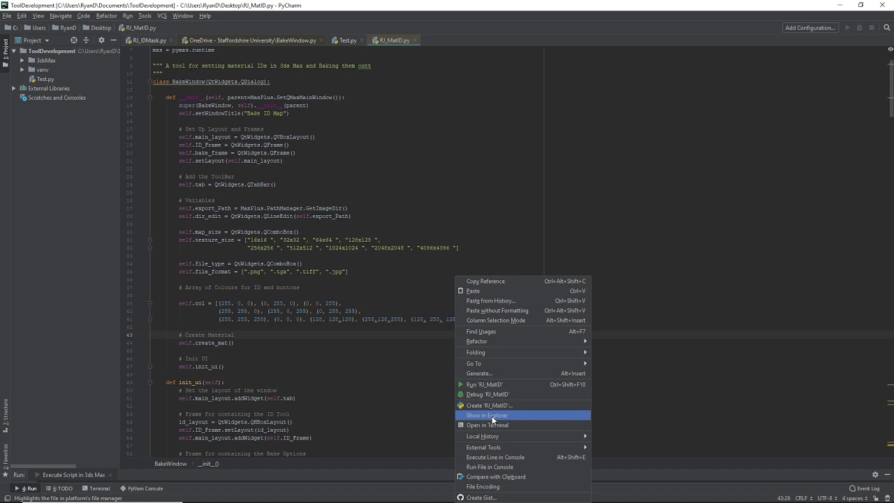 [3ds Max Python] Dynamic Button Creation for Material ID