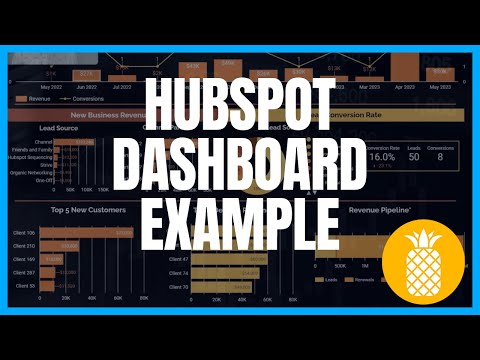 KPI Dashboard for Hubspot | Google Looker Studio