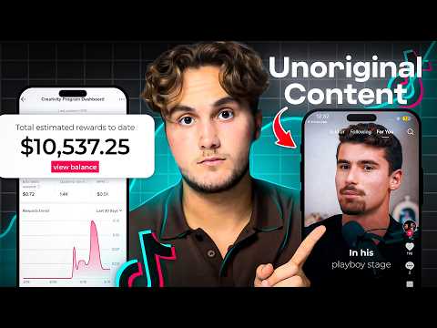 How to Post Unoriginal Content on TikTok With No Strikes (Make $10,537 Posting Clips)