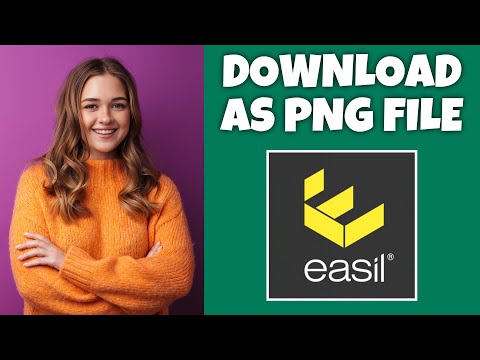 How To Download As A PNG File On Easil | Step By Step Guide - Easil Tutorial