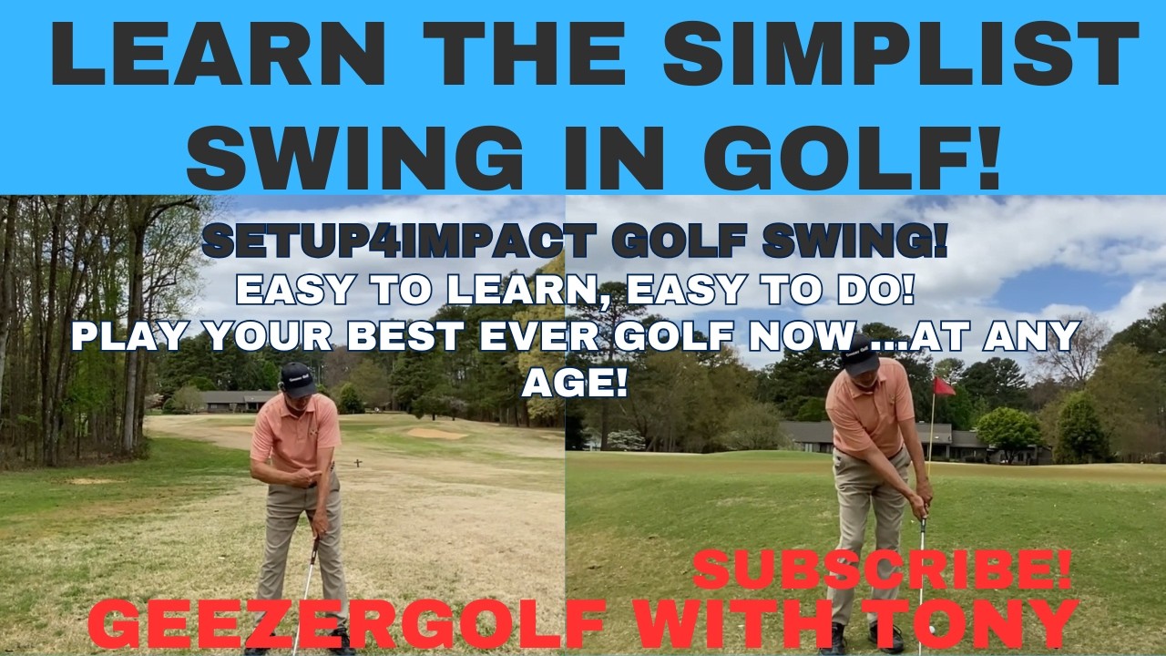 I learned this swing at age 61 and have played the best golf of my life ever since!   You can too!