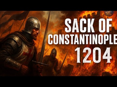 The Sock of Constantinople 1204 - The Fourth Crusade | Explained in English | Histo Facts