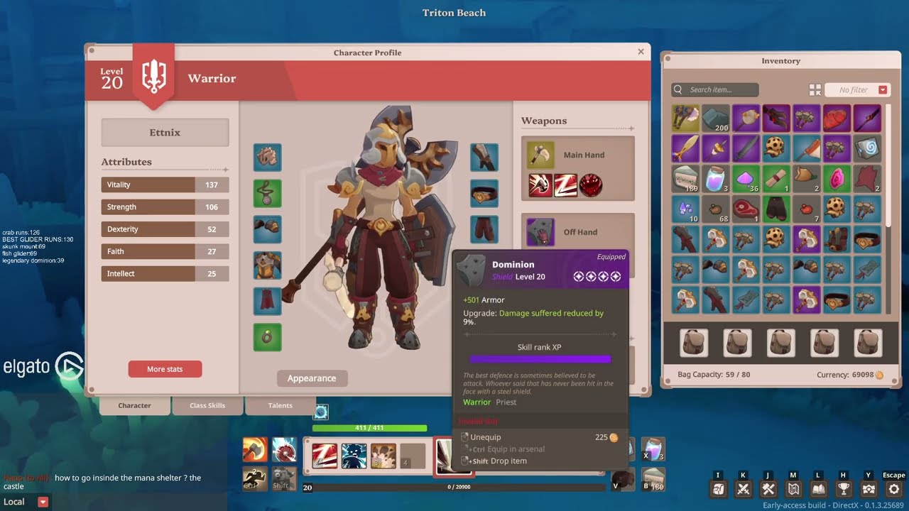 FAREVER INSANE WARRIOR DMG BUILD