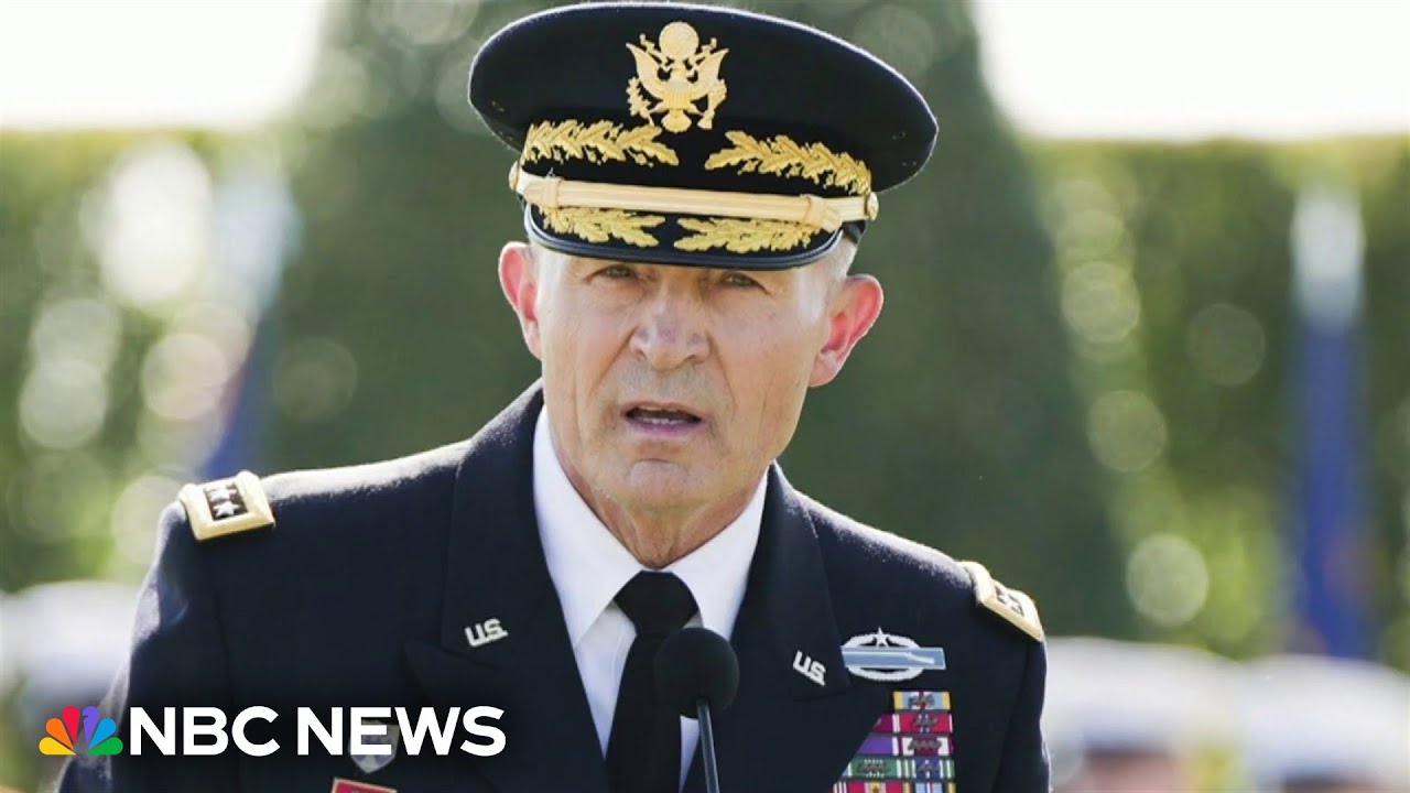 Hegseth forces out Army’s top general