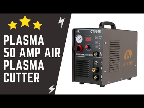Lotos CT520D 50 AMP Air Plasma Cutter - 200 AMP Tig and Stick/MMA/ARC Welder 3 in 1 Machine Overview