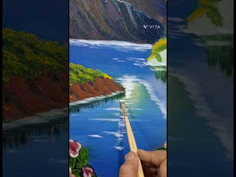 My first oil painting is almost finished #art #painting #shortvideo