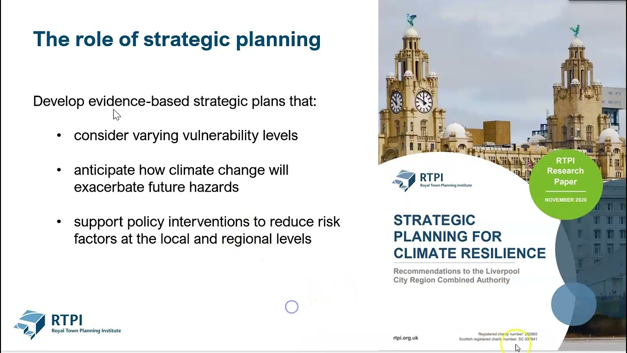 Spatial and Strategic Planning for Climate Change by Susan Bridge