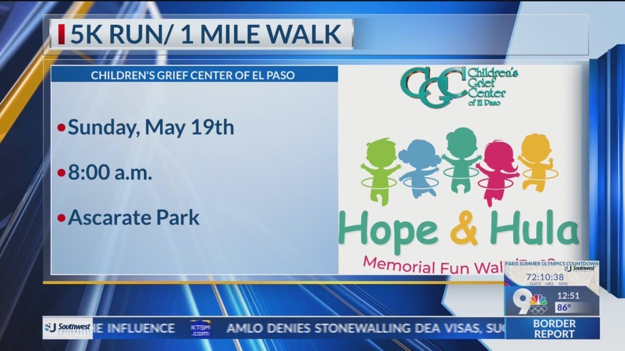 Children’s Grief Center El Paso hosting Memorial 5K Run/Walk