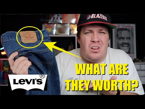 What Are Vintage Levi's Jeans Worth?