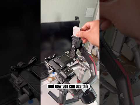 DJI Intelligent Tracking Module on the RS4 Pro Gimbal