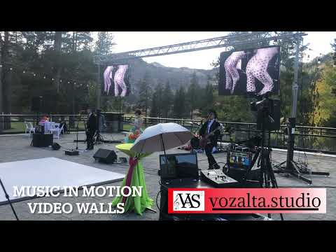 Music In Motion - Video Walls - Voz Alta Studio