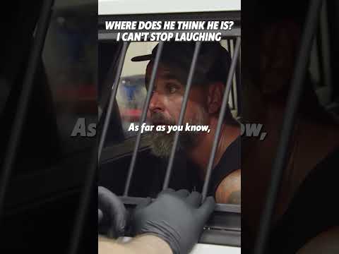 "Do you have any weapons on you right now?" Full clip on: Crime & Investigation on A&E and A&E