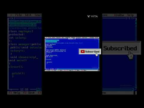 ACCESSING protected member of class using c++|ccoding.123 |#codingshorts