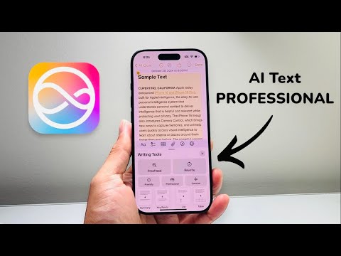 How To Use Professional Writing Tool AI on iPhone