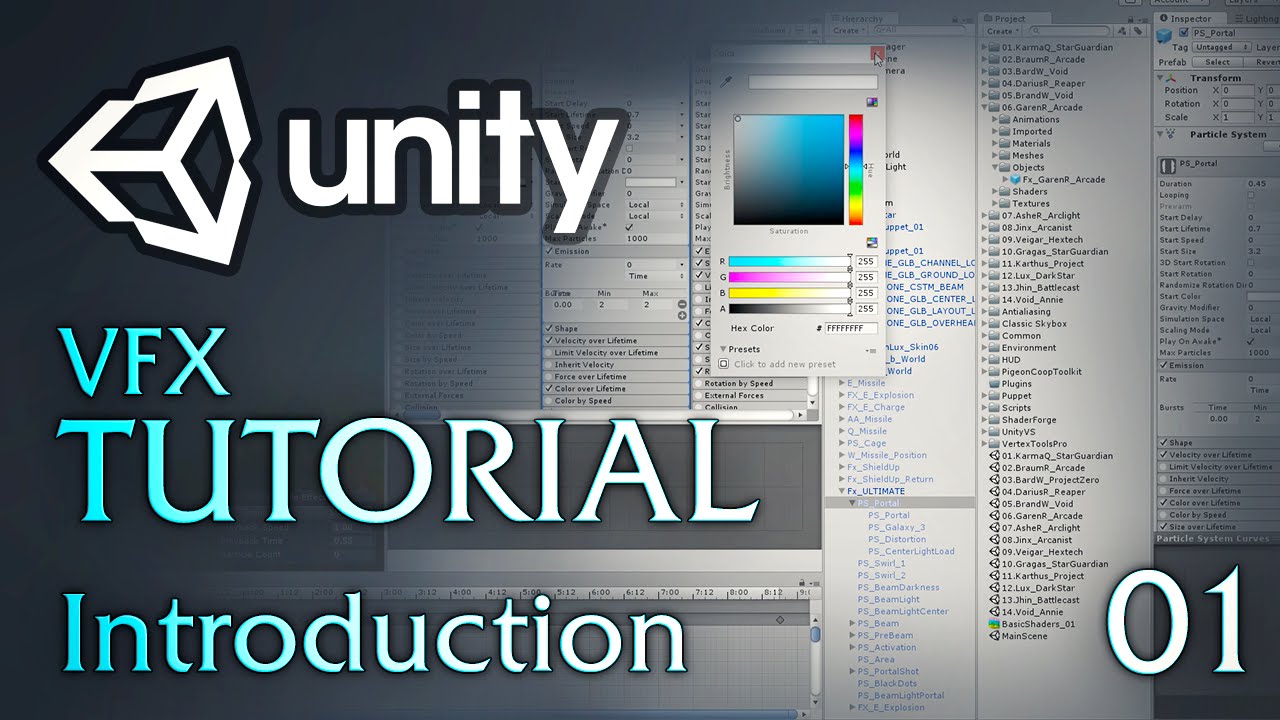 Learning materials for realtime effects - Real Time VFX