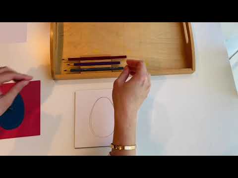 Metal Inset Presentation 3 Montessori Lesson