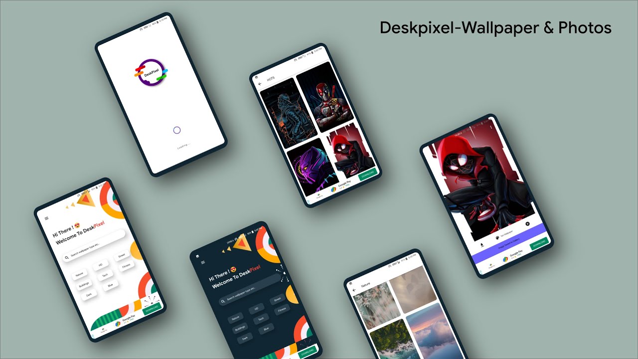 Flutter wallpaper app | Cloud Firestore | Source code