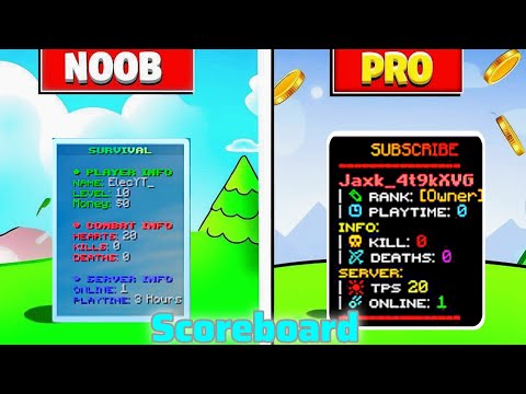 How to Make Scoreboards In Aternos 🔥 | Step-by-Step (Tutorial)🌟